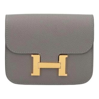 Herm&egrave;s Pre-owned Constance Slim Wallet - - Pre-owned - Damen - Grau - ONE SIZE