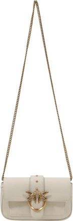 Pinko Pinko, Femme, Sacs, Blanc, Taille: ONE Size Pocket Love Bag One Simply