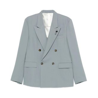 Lardini Homme, Costumes, Bleu, Taille: M Blazer doppiopetto