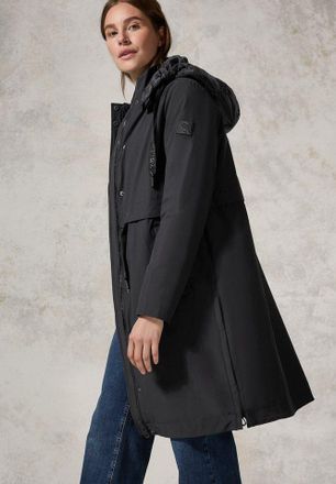 Cecil Trenchcoat mit Kapuze