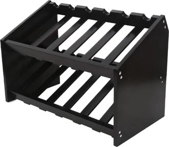 Generic 2-st&ouml;ckiges Weinregal, Weinflaschenhalter aus Holz, Ausreichend Fassungsverm&ouml;gen, Stabil und Langlebig, Einfach zu Montieren, Geeignet f&uuml;r Den Private