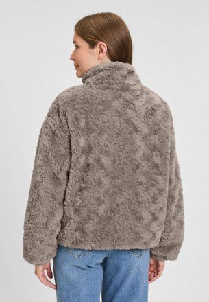 Covered Fellimitatjacke