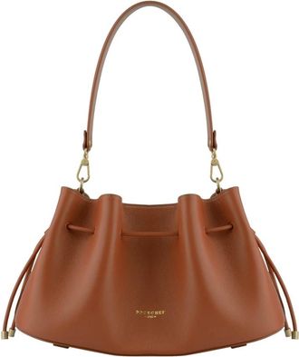 Pourchet Sac bandouli&egrave;re Florin - Femme - Sacs - Brun - Taille: ONE Size