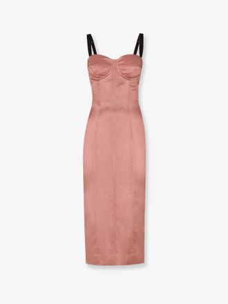 Dolce & Gabbana Stretch satin dress - DOLCE & GABBANA - gender_Woman