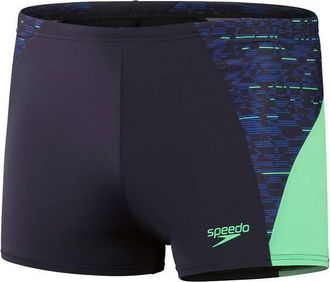 Speedo Badehose END+ SPL ASHT V2 AM NAVY/GREEN