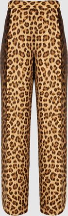 Sportmax Pantalon Oblo Cammello