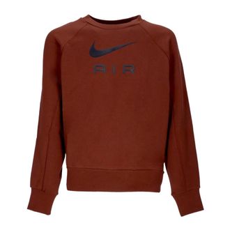 Nike Leichter Crewneck-Sweatshirt aus Air French Terry - - Sport - Herren - Braun - S