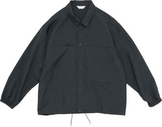 Still by Hand veste boutonnée - Gris