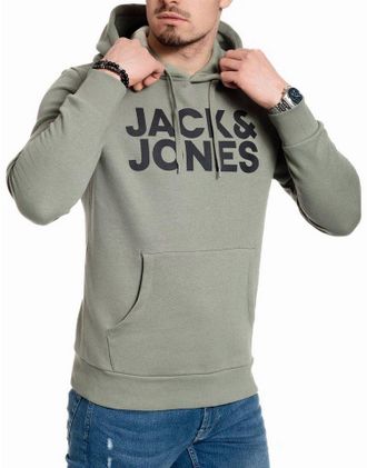 Jack & Jones Kapuzensweatshirt mit K&auml;ngurutasche