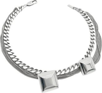 Perrine Taverniti Femme, Accessoires, Gris, Taille: ONE Size Aligre Necklace