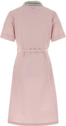 Prada Dresses Shirt Dress - Pink