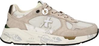 Premiata Femme, Chaussures, Beige, Taille: 41 EU Mased Baskets