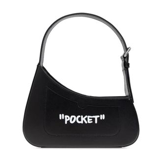 Off-white Shoulder Bag Jitney - - Bags - Damen - Schwarzk - ONE SIZE