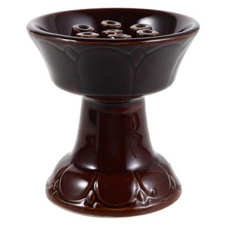 BESPORTBLE Uonlytech Zubeh&ouml;r f&uuml;r den tibetischen Buddhismus, &Ouml;lbrenner- und Ghee-Lampenhalter, tibetischer Teelichthalter aus Keramik, Keramik-&Ouml;llampe, Altarzube