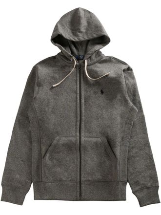 Polo Ralph Lauren cotton zip-up hoodie - Grau