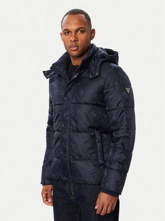 Guess Winterjacke M6BL43 W4155 Dunkelblau Regular Fit