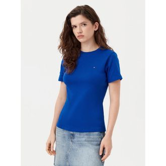Tommy Hilfiger T-Shirt New Cody WW0WW40587 Blau Slim Fit