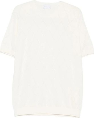 Scaglione Homme, Pulls, Blanc, Taille: M T-shirt