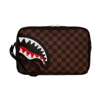 Sprayground Sprayground - Trousse de toilette Sawtooth Sharks - unisex - Sacs - Brun - Taille: ONE Size