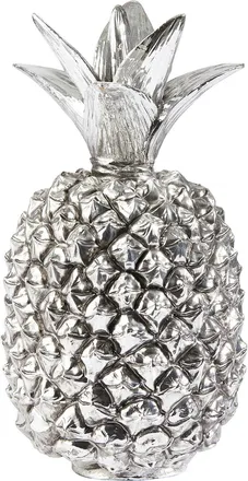 Ambia Home Dekoananas, Silber, Kunststoff, 28 cm, Kunsthandwerk, stehend, zum Stellen, Dekoration, Skulpturen & Dekoobjekte, Dekoobjekte