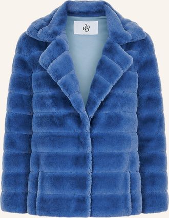 Americandreams Americandreams Faux Fur Coat Short Bailey blau
