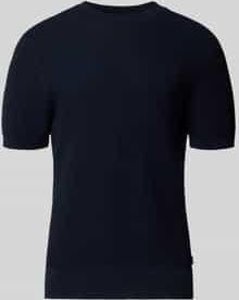 HUGO BOSS Regular Fit Strick-Shirt aus reiner Baumwolle Modell H-NILTON