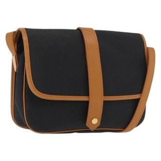 Saint Laurent Sac bandouli&egrave;re en toile Pre-owned - Femme - Pre-owned - Noir - Taille: ONE Size