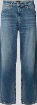 Boss Orange by Hugo Boss Wide Fit Jeans mit Used Waschung