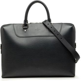 Louis Vuitton Sac daffaires en cuir Epi Pre-owned - Femme - Pre-owned - Bleu - Taille: ONE Size
