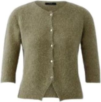 Oui Femme, Pulls, Vert, Taille: 38 FR Strickjacke