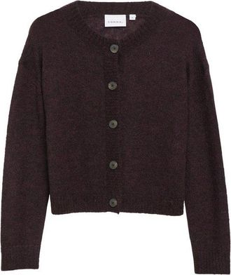 Comma Cardigan Strickjacke Strickjacke aus Alpakamix
