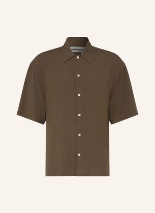 AllSaints Allsaints Kurzarm-Hemd Archer Comfort Fit gruen