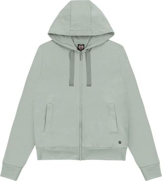 Colmar Femme, Sweatshirts et sweats &agrave; capuche, Vert, Taille: 42 FR Sweat &agrave; capuche zipp&eacute;