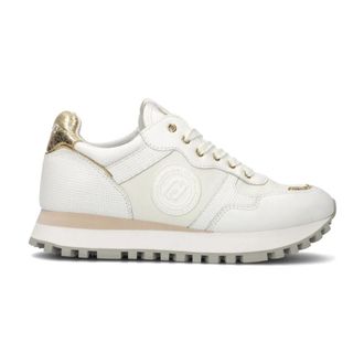 Liu Jo Leather Sneakers Wonder 25 - - Shoes - Damen - Wei&szlig; - 40 EU