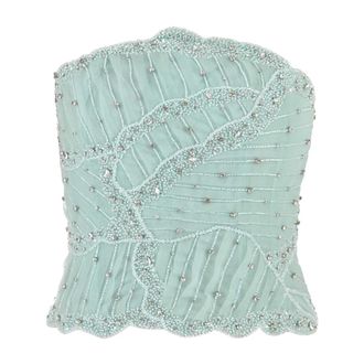 Costarellos Costarellos - Hauts sans manches - Femme - Tops - Bleu - Taille: 36 FR