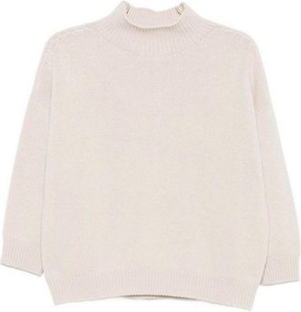 VANIS&Eacute; Rollkragenpullover - Wei&szlig;