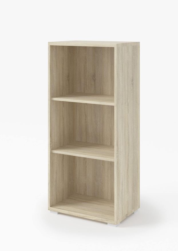 Möbelando Aktenregal Clermont in Sonoma/Eiche mit 6 Fächern und 5 ...