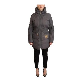 Roccobarocco Gepolsterte Rei&szlig;verschlussjacke in Grau - - Coats - Damen - Grau - L
