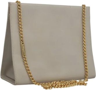 Ferragamo Pre-owned Cuir sacs-ports-paule - Femme - Pre-owned - Beige - Taille: ONE Size