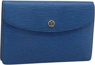 Louis Vuitton Pre-owned Sacoche en cuir Epi - Femme - Pre-owned - Bleu - Taille: ONE Size
