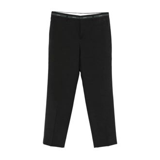 Gucci Wollhose mit geradem Bein - - Trousers - Herren - Schwarzk - M