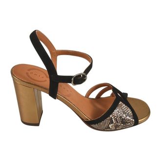 Chie Mihara Schwarze Sandaletten mit Absatz - - Shoes - Damen - Schwarzk - 41 EU