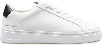 Crime London Homme, Chaussures, Blanc, Taille: 44 EU Baskets en Cuir Noir et Blanc