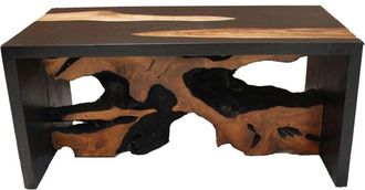 M&S Collection M&s - Table basse racine 110x60x45 cm en bois de suar et teck - strom