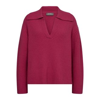 Mos Mosh MOS Mosh, Femme, Pulls, Rouge, Taille: 36 FR V-neck Tricots