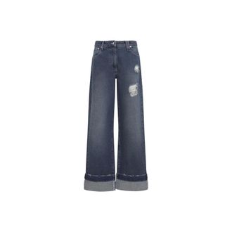 Simone Rocha Damen, Jeans, Blau, 3XSGr&ouml;&szlig;e