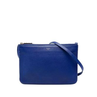 Celine Pre-owned Trio Crossbody Bag - - Pre-owned - Damen - Blau - ONE SIZE