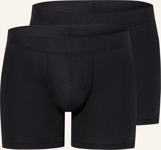 Odlo 2er-Pack Funktionsw&auml;sche-Boxershorts Active Light schwarz