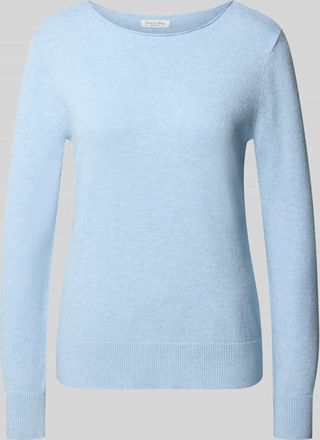 Christian Berg Regular Fit Strickpullover aus Viskose-Mix mit U-Boot-Ausschnitt
