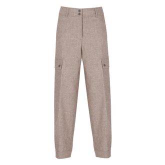 PESERICO Straight Hosen - - Trousers - Damen - Braun - M